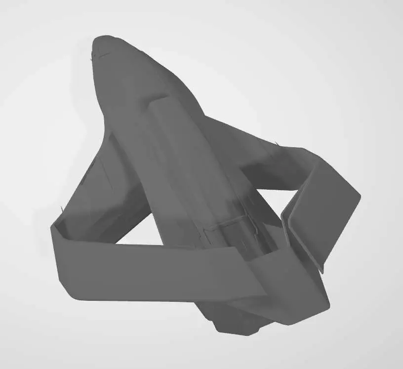 免费其他STL下载 - 星际公民 300i飞船 - 不务正业工作室