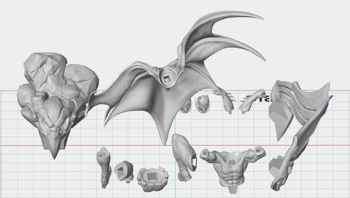 3D打印模型 | 3MF文件 | Eddy Workshop - Batman Figure蝙蝠侠 | 创想云