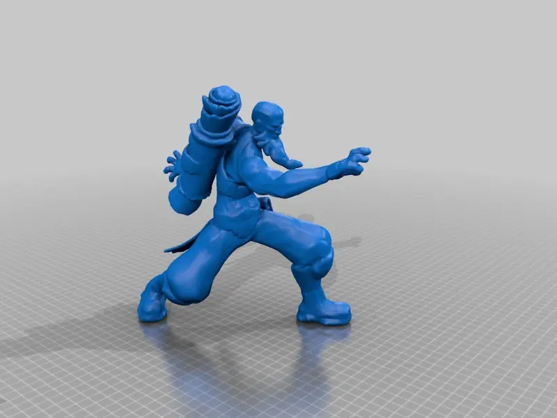 免费角色与怪物STL下载 - Ryze League of Legends - 无名氏9441829292