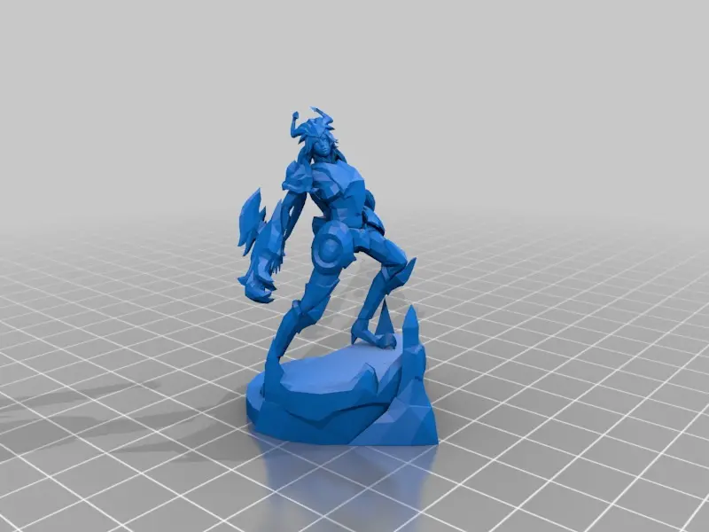 Shyvana League of Legends 3D Model | 3D模型下载 | 创想云