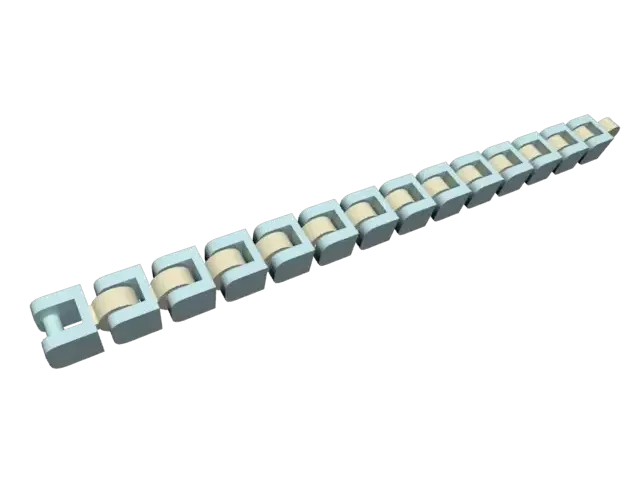 3D打印模型 | 3MF文件 | Articulate prototyping mini 5x4x4mm chain finger ring ...