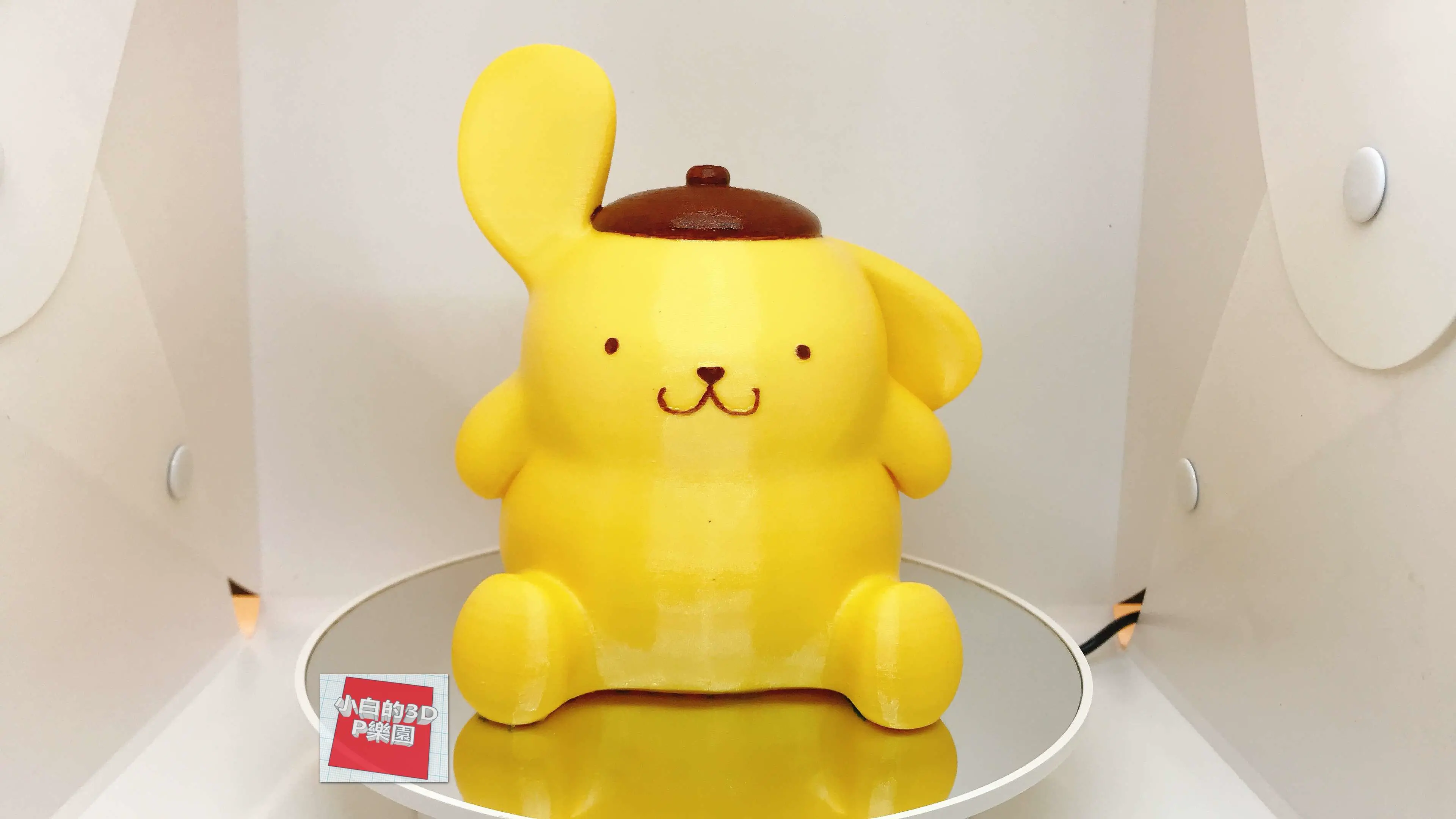 3D打印模型 | 3MF文件 | Pompompurin布丁狗 | 创想云