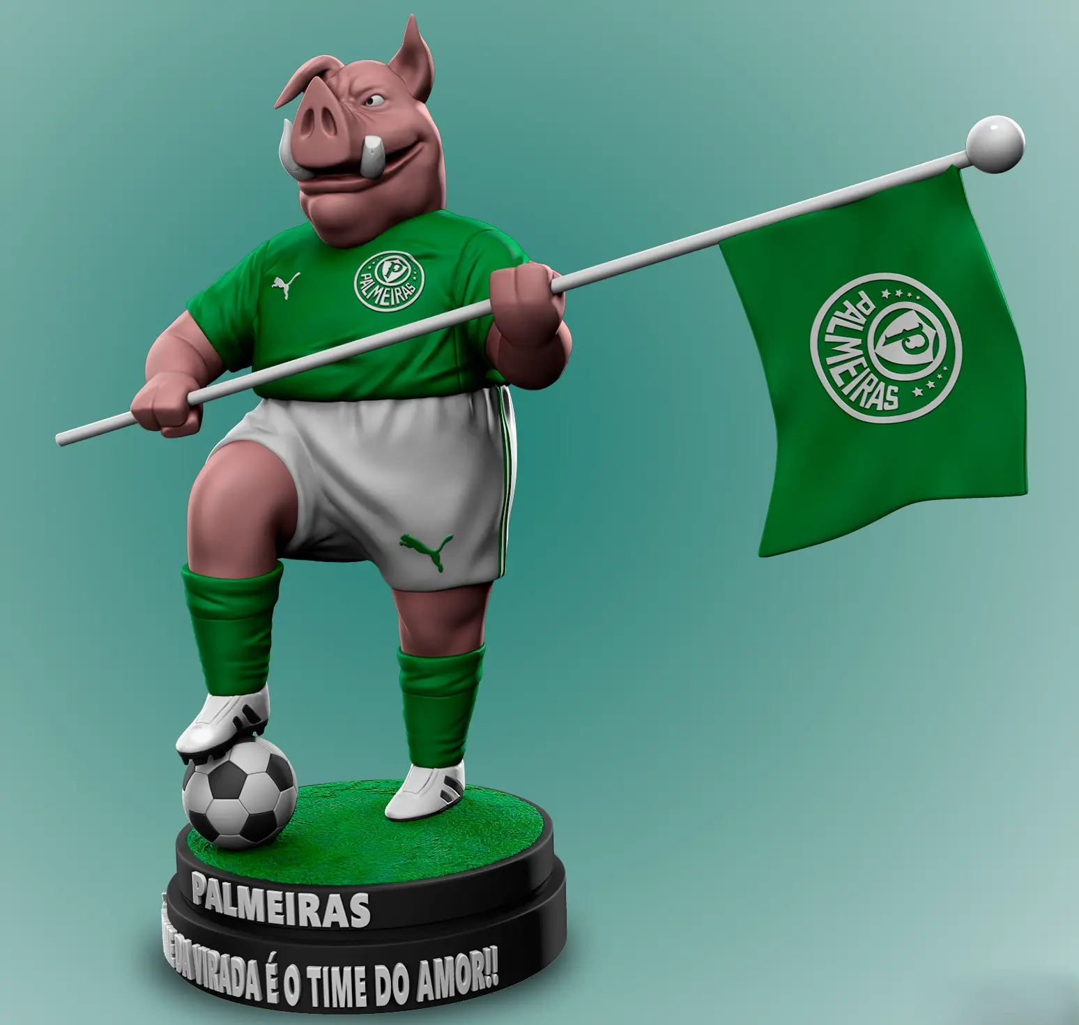 3D打印模型 | 3MF文件 | Macote-Palmeiras | 创想云