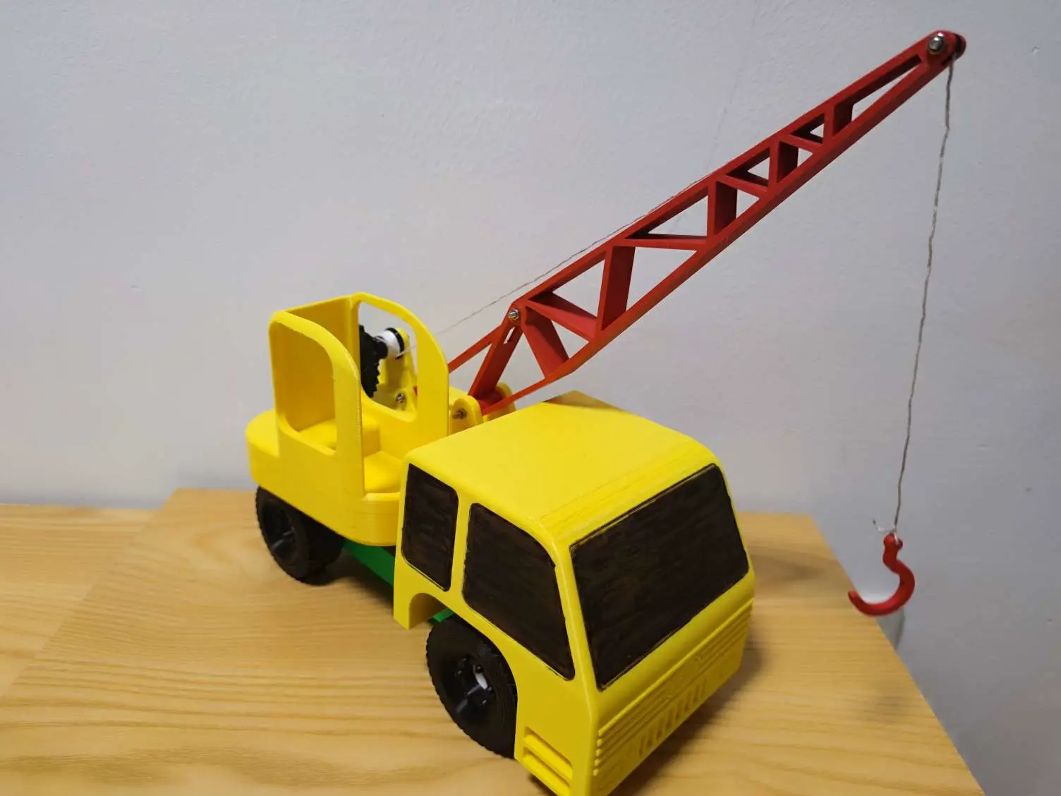 3D打印模型 | 3MF文件 | 拼装工程车-吊车 | 创想云