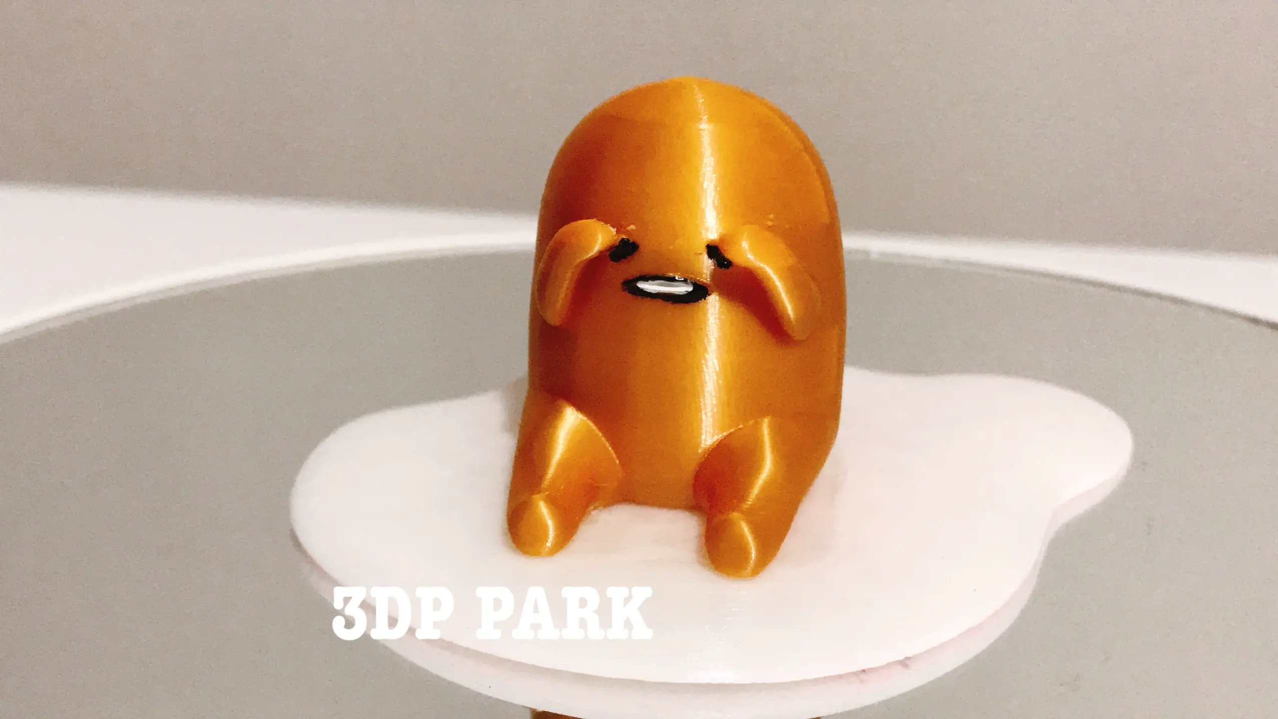 免费其他STL下载 - 蛋黃哥(ぐでたま、GUDETAMA) - 小白的3DP乐园