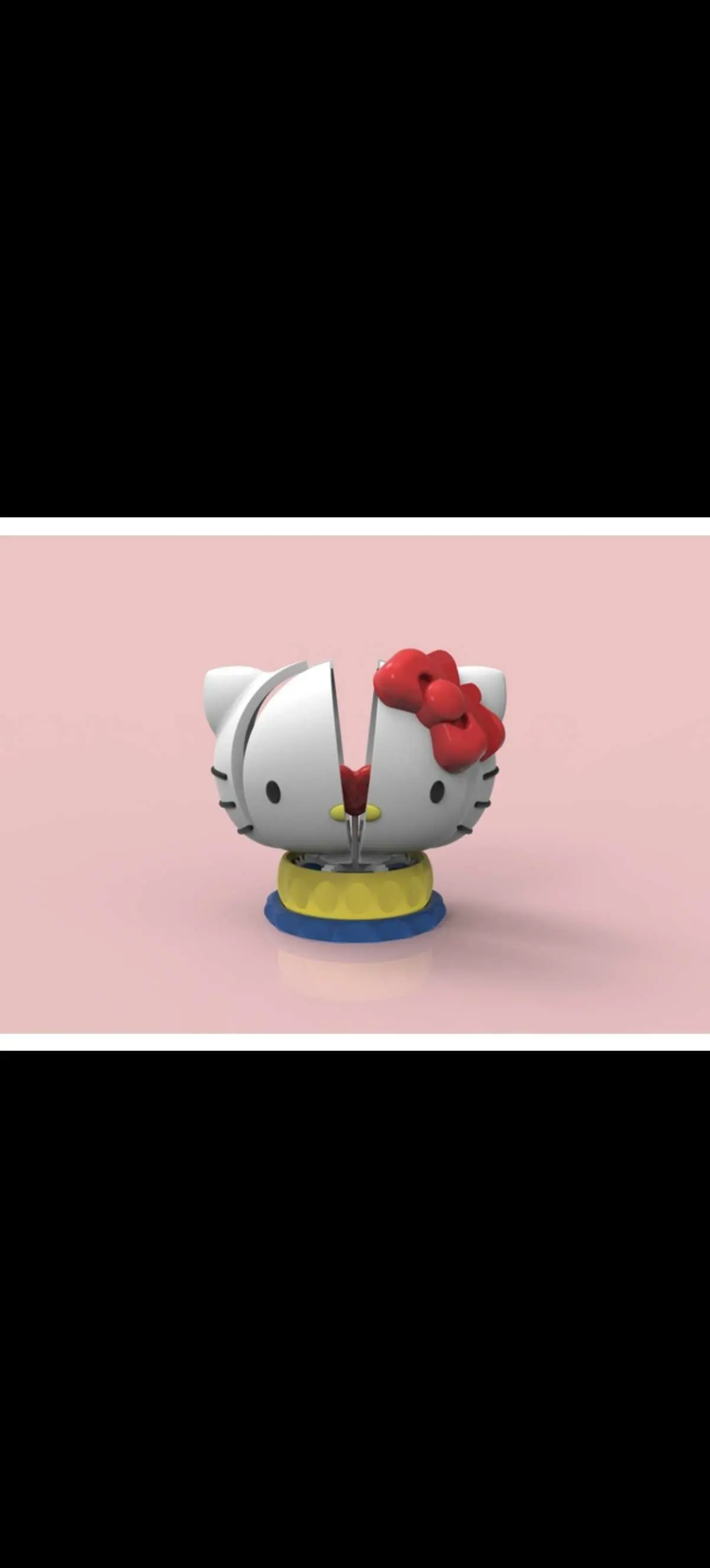 免费其他STL下载 - Hello Kitty - 1578