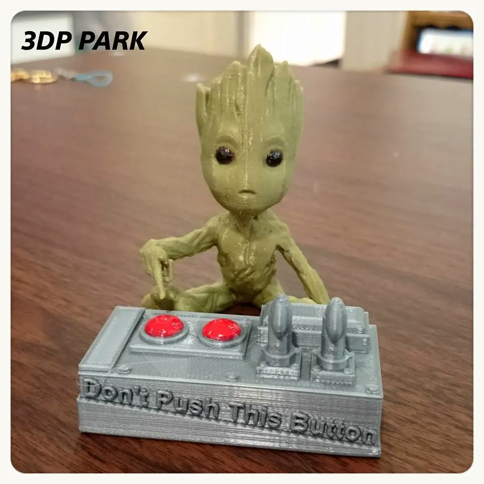 Baby Groot 5-4 (Don't Push This Button) | 3D模型下载 | 创想云