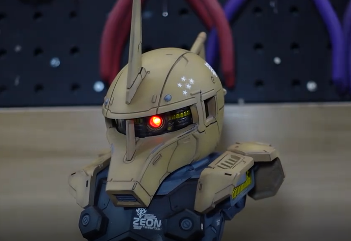 ZICK ZEON！成功3D打印了一台扎古！ | 创想云