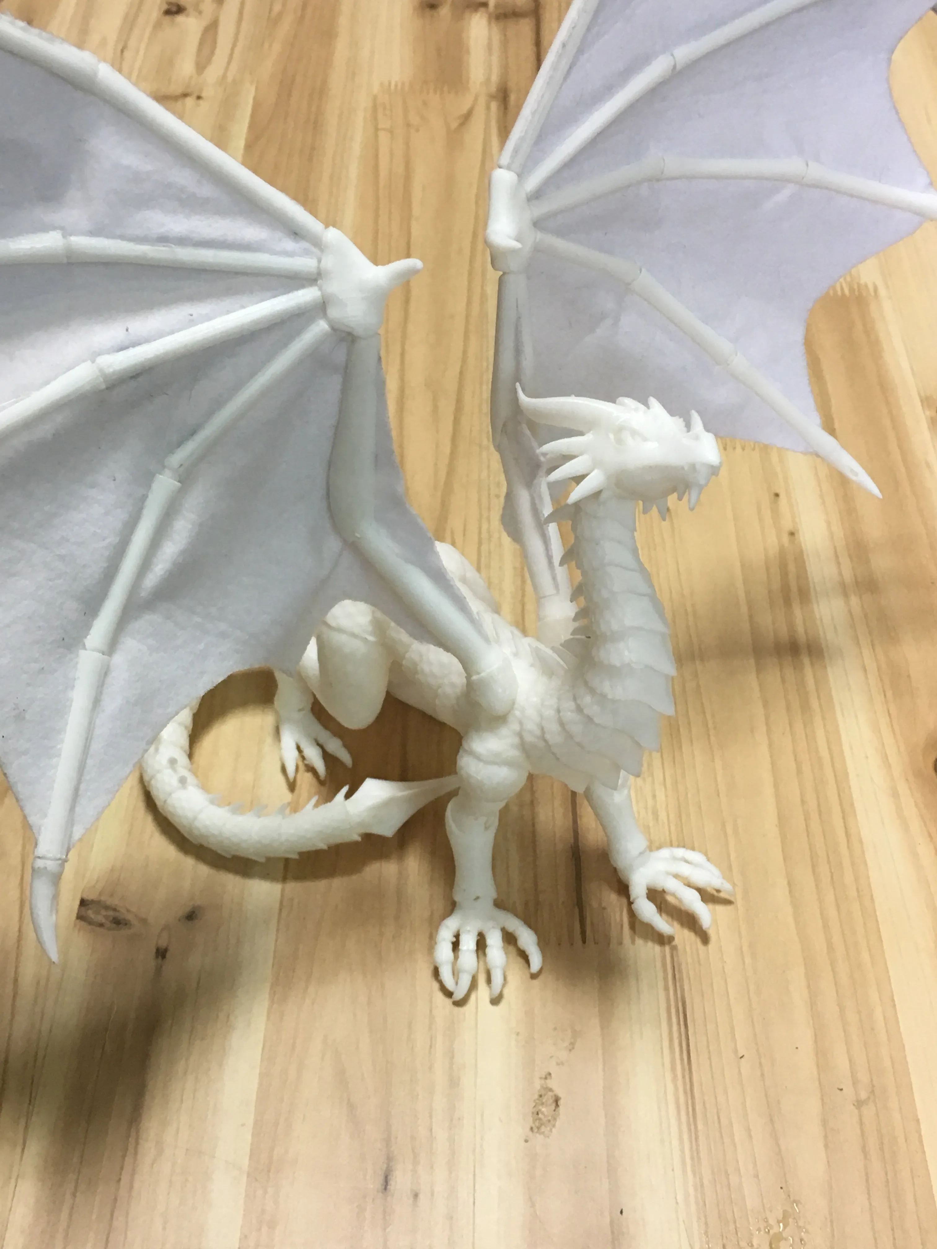 免费其他STL下载 - 组装柔性关节飞龙2 Seven the Articulated Dragon - FDM-金刀