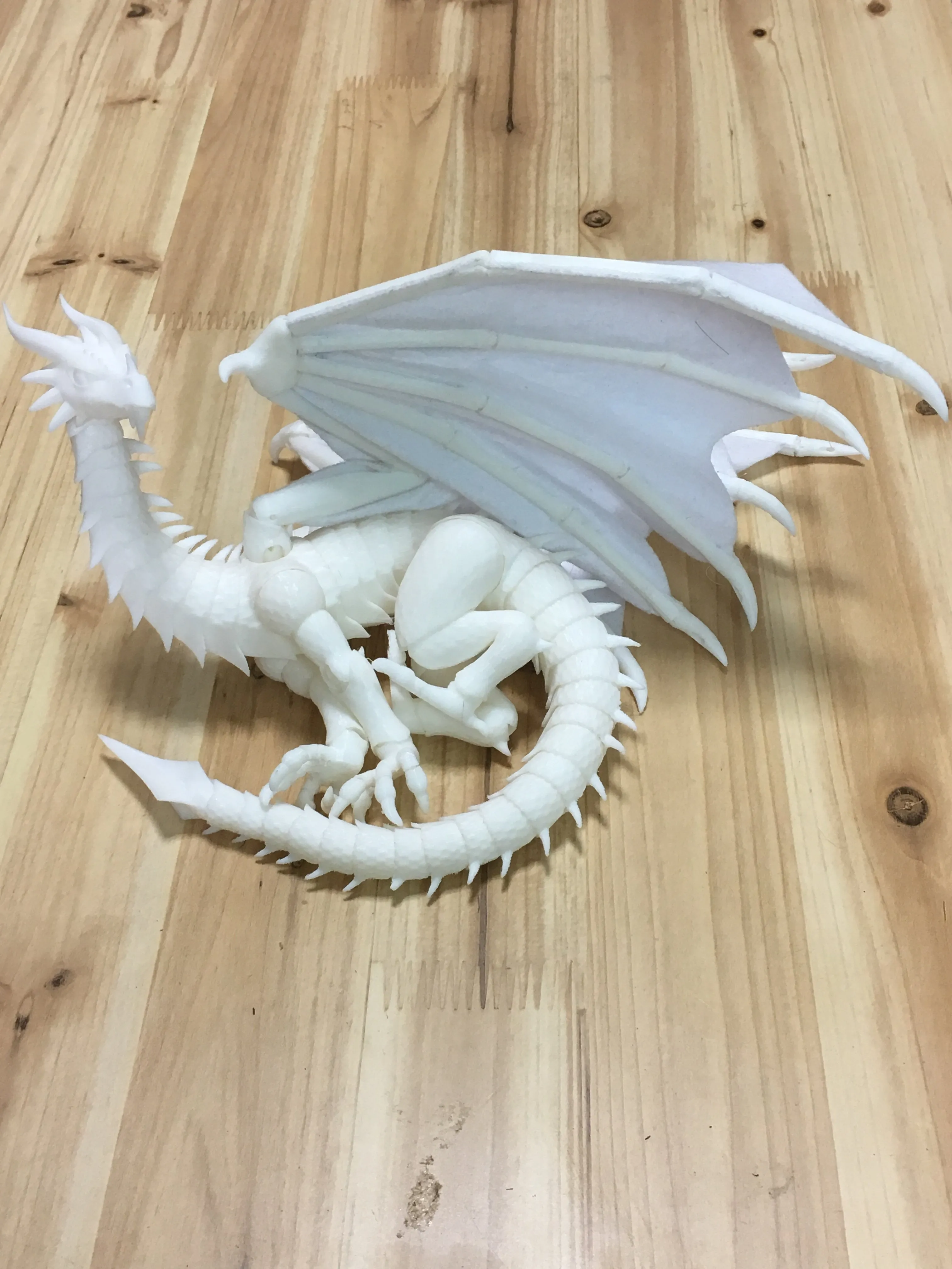 免费其他STL下载 - 组装柔性关节飞龙2 Seven the Articulated Dragon - FDM-金刀