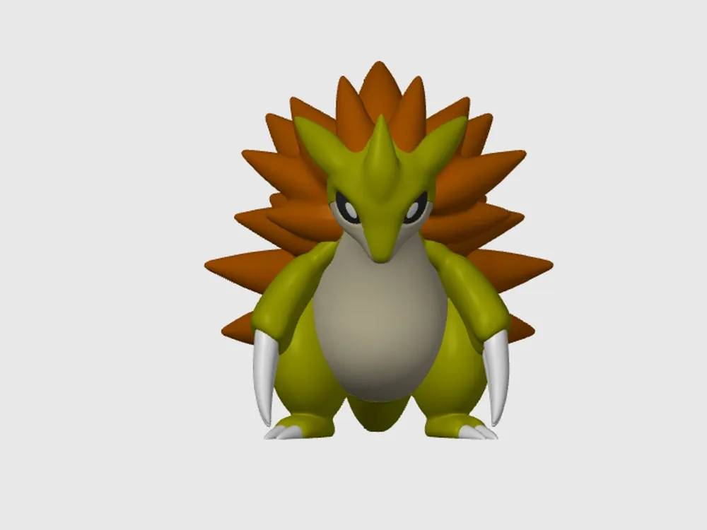 Sandslash多色 | 3D模型下载 | 创想云