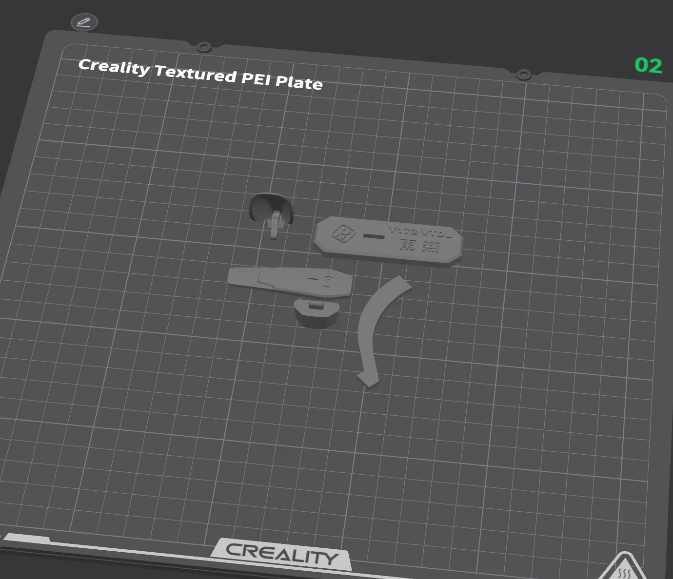 3D打印模型 | 3MF文件 | Y172 VTOL 雨燕飞行器 灵笼2PV白老板座驾 | 创想云