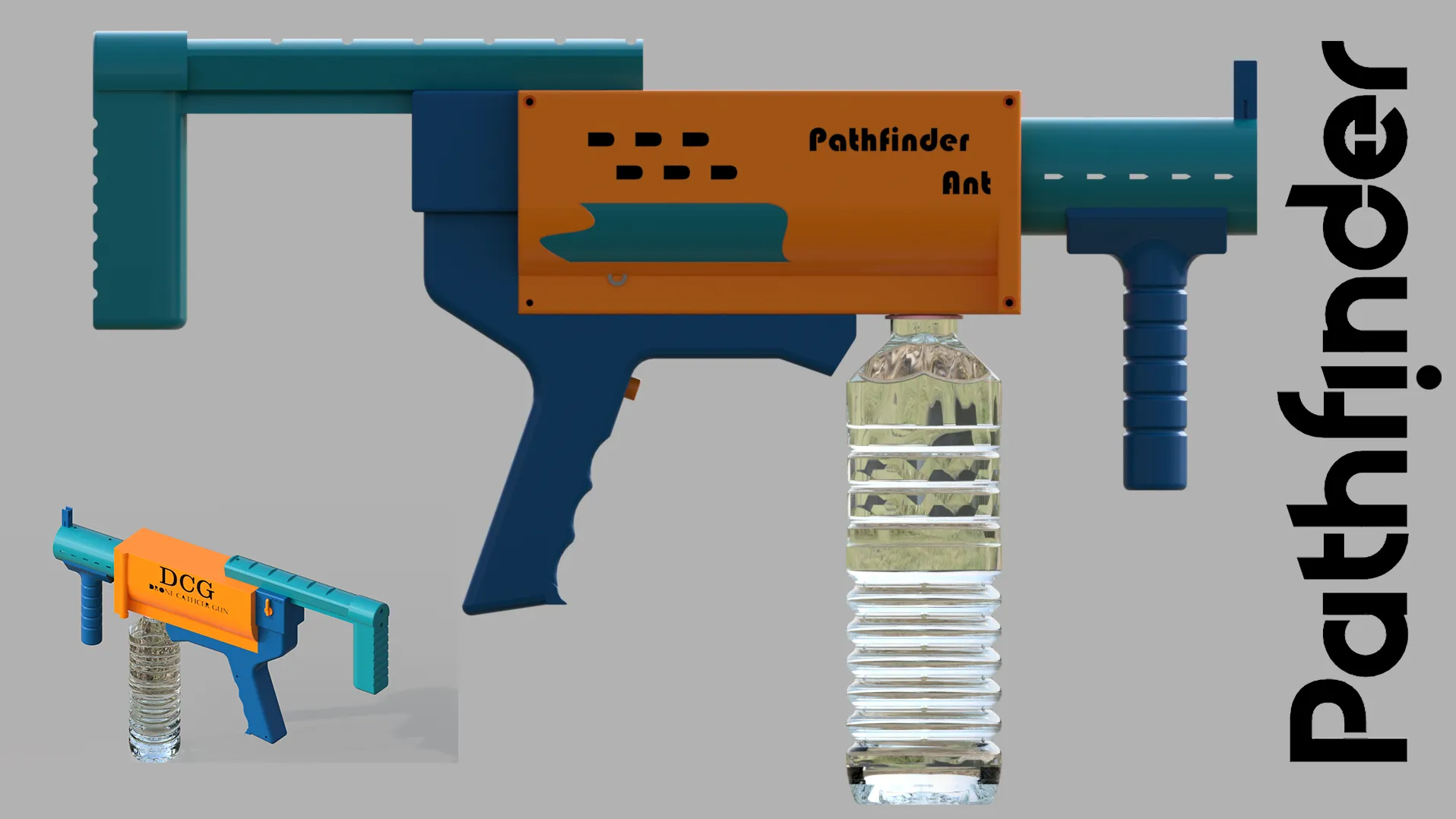 免费其他STL下载 - DCG-Electric Water Gun Toy - Pathfinder Ant