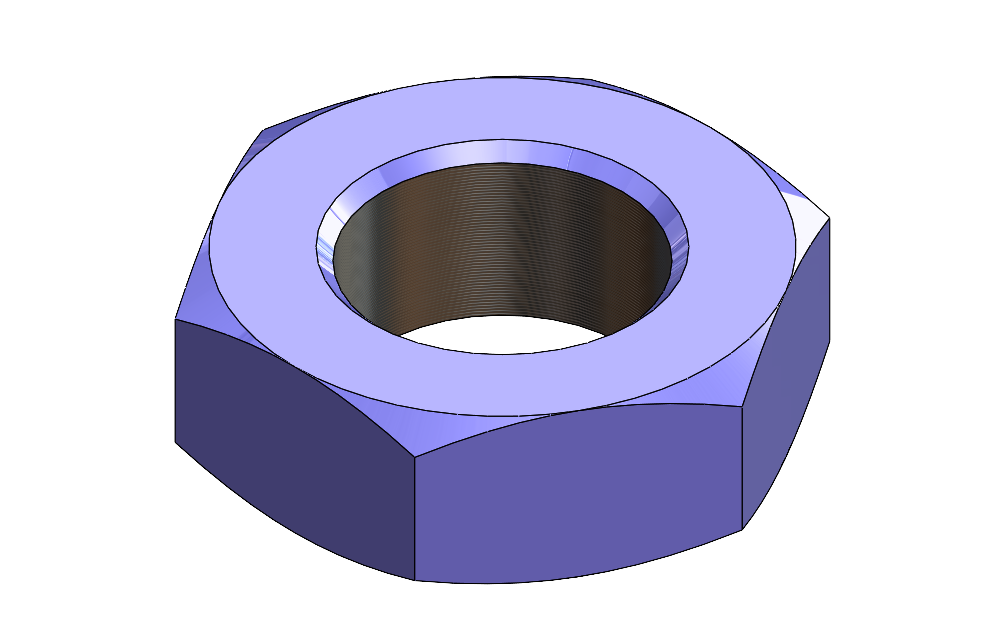 Lock Nut | 3D模型下载 | 创想云