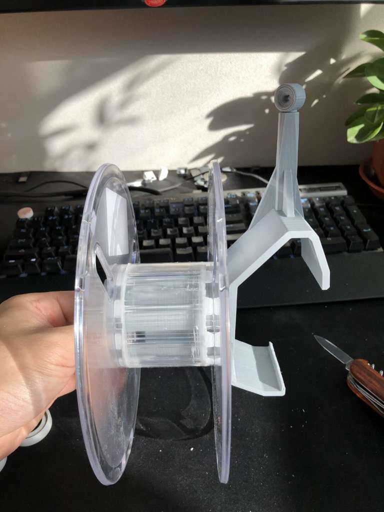 MakerBot Replicator+ Filament Spool Holder | 3D模型下载 | 创想云