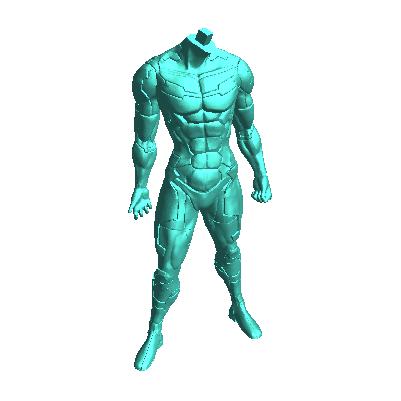 免费角色与怪物STL下载 - SpecialSTL - Gray Fox - Metal Gear Solid - 涛呀