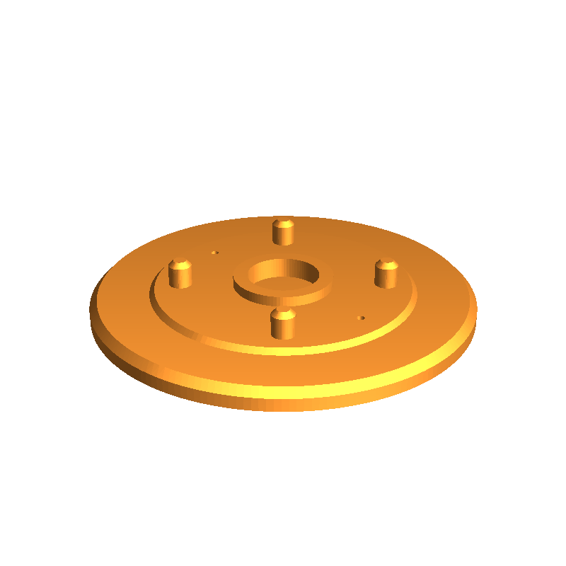 免费电子与遥控STL下载 - Motorized_Turntable_for_3D_Scanning - FDM-金刀