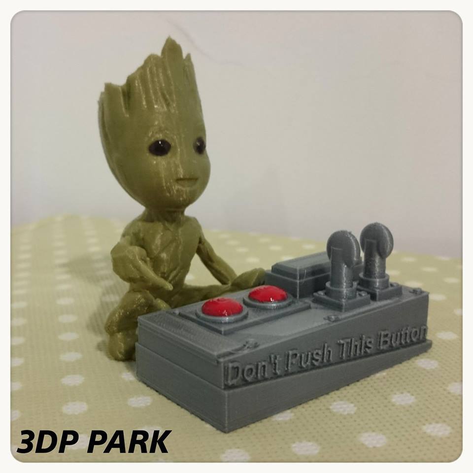 Baby Groot 5-3 (Don't Push This Button) | 3D模型下载 | 创想云