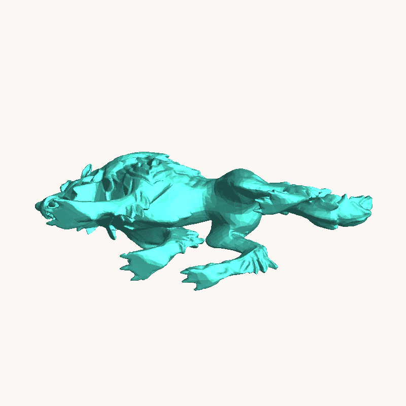 免费角色与怪物stl下载 怪兽2 我爱3d