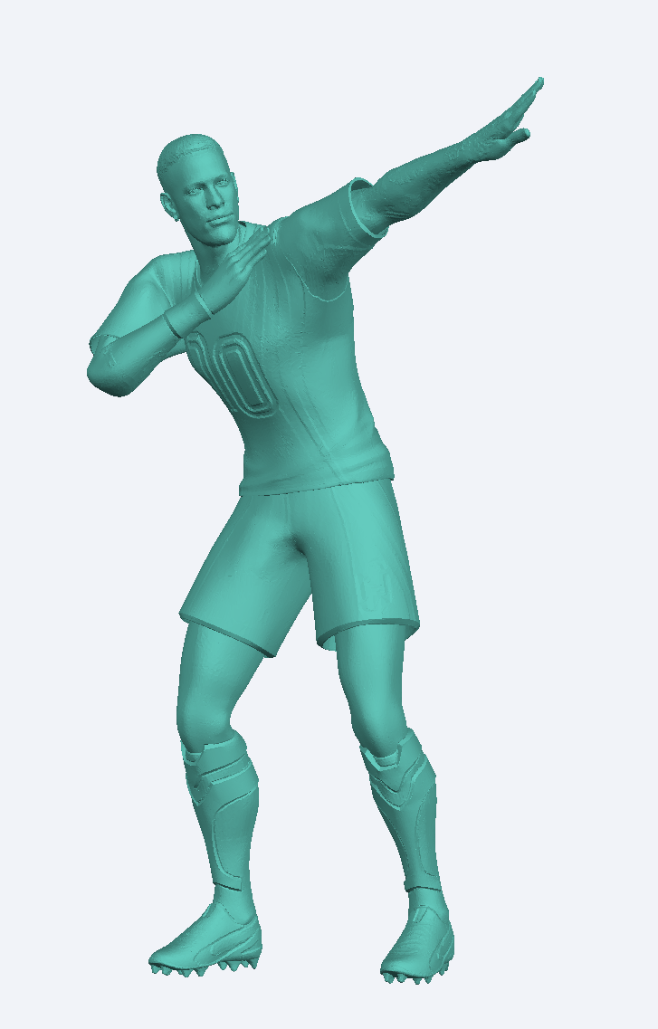 3D打印模型 | 3MF文件 | Neymar Dub Pose内马尔Dub Pose | 创想云