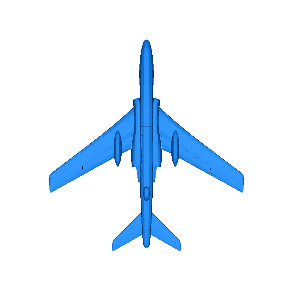 免费无人机与飞行器STL下载 - H6K - 手巧见天工