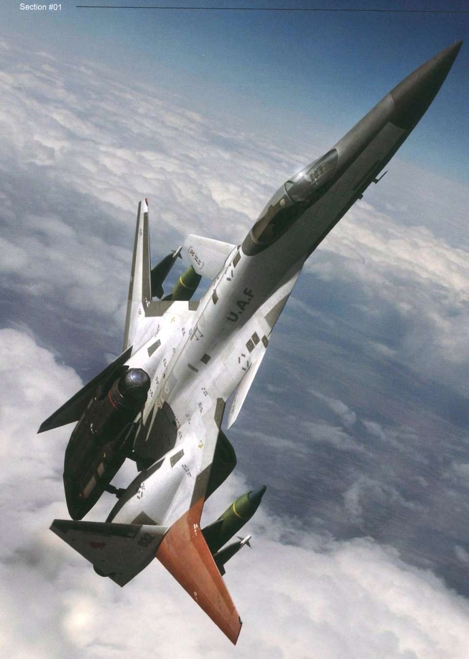 皇牌空战ADFX-01/02战斗机 | 3D模型下载 | 创想云