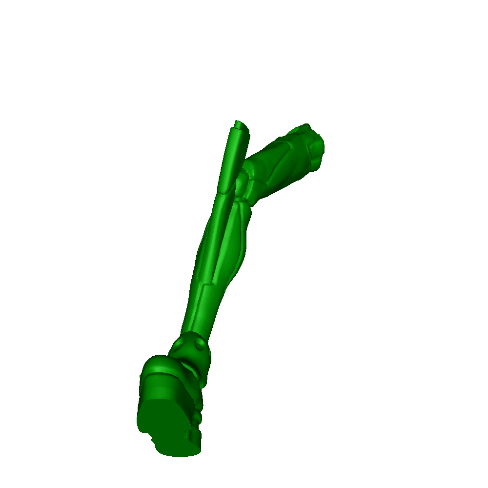 免费机器人与机甲STL下载 - eva R-leg - 手写的从前