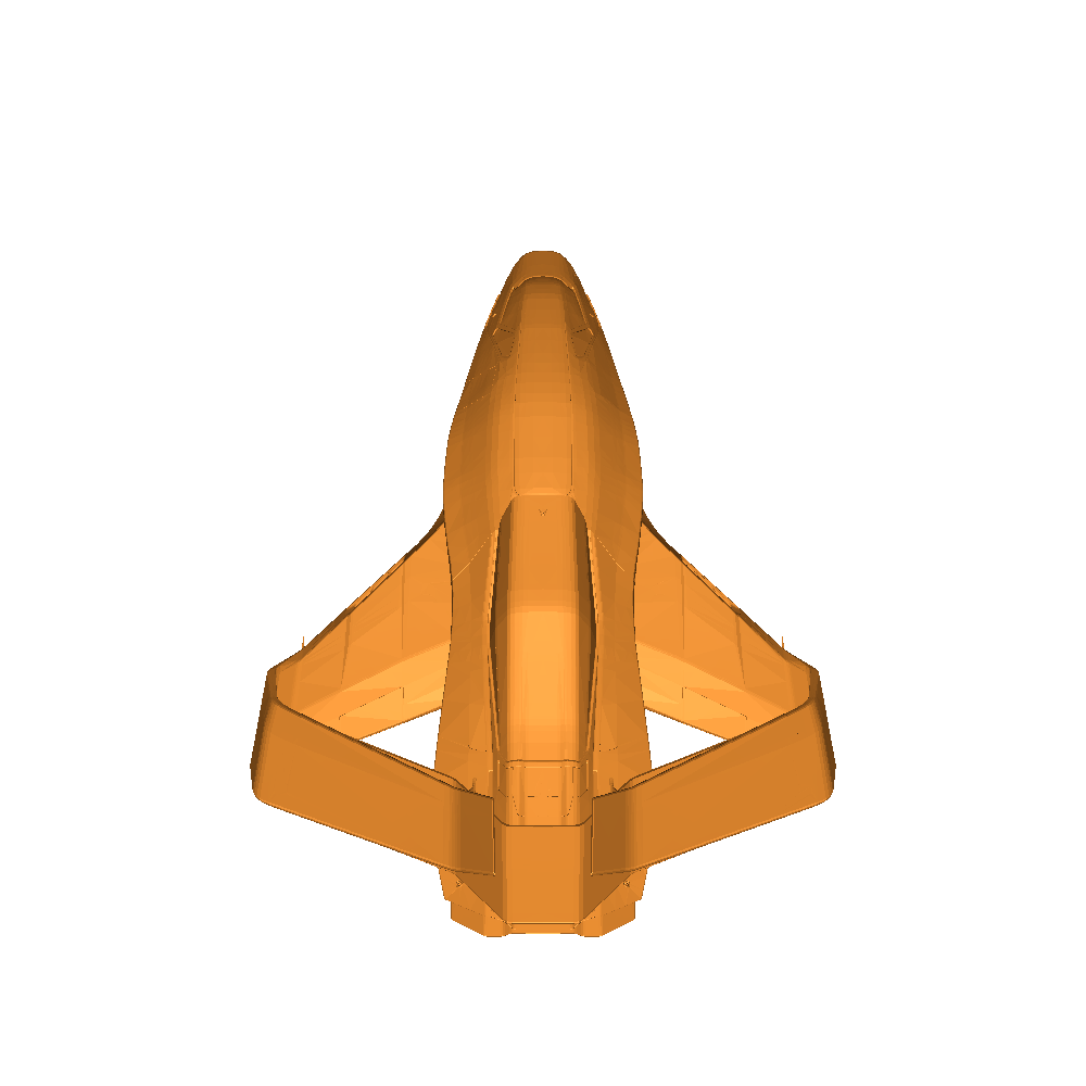 免费其他STL下载 - 星际公民 300i飞船 - 不务正业工作室