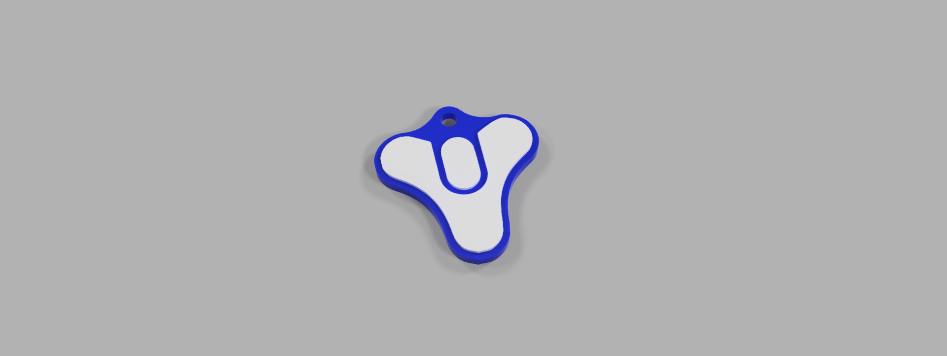 免费个人配饰STL下载 - Destiny 2 Keychain - Creativity Lab